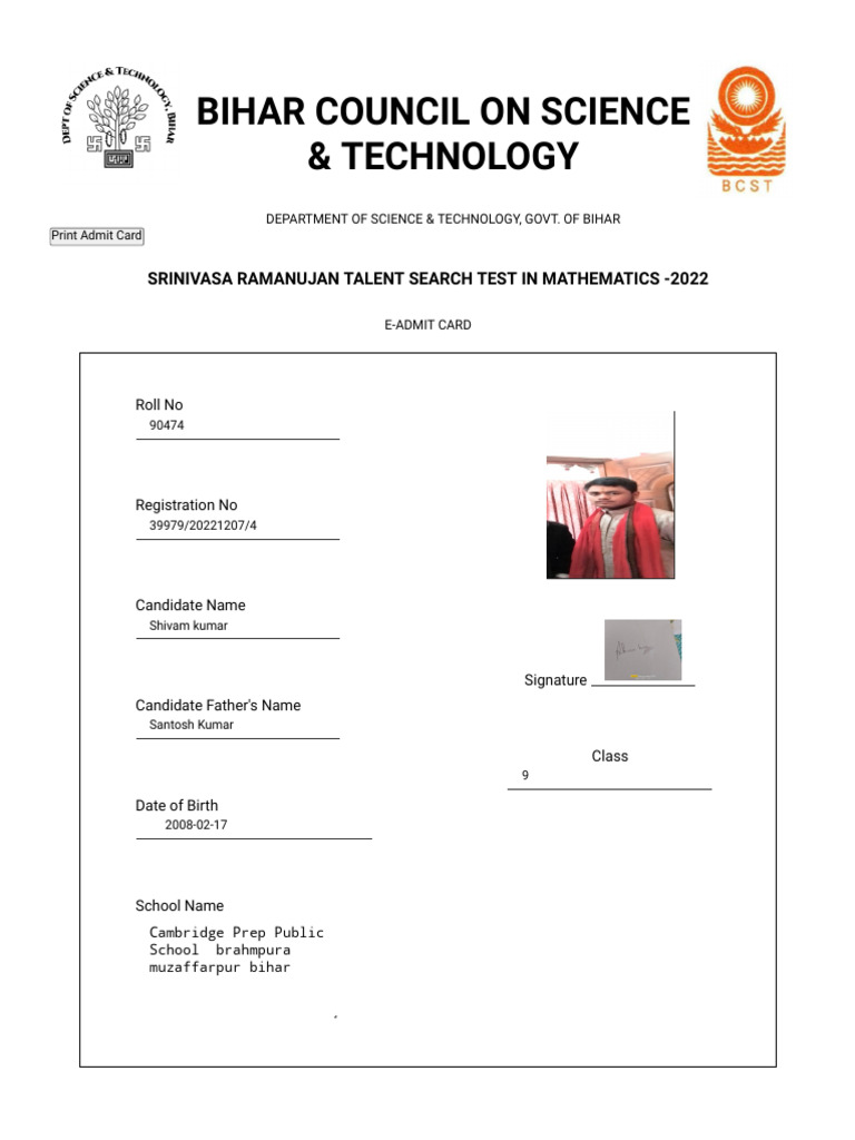 Registration Form | PDF