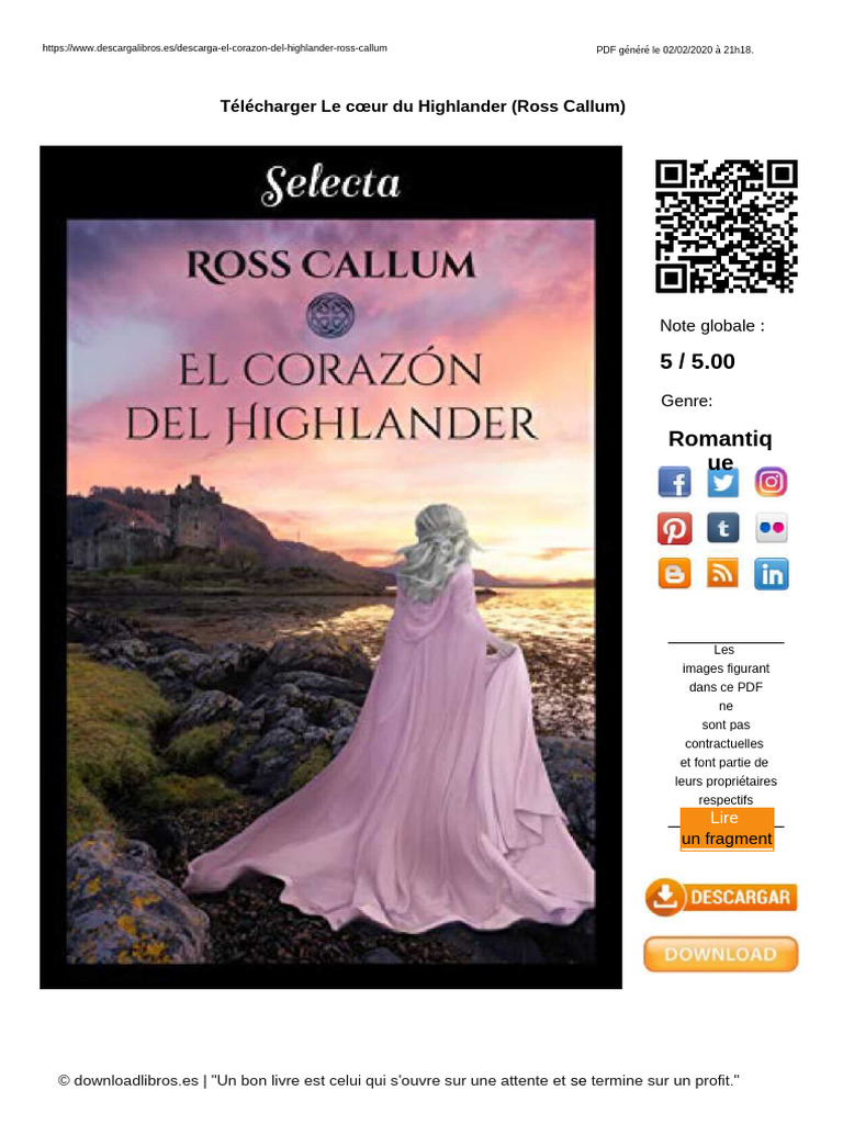 Télécharger Le cœur du Highlander PDF | PDF