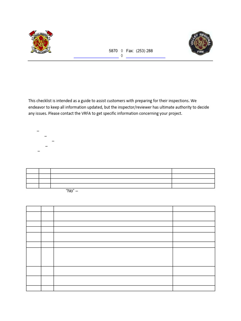 Fire Sprinkler System Inspection Guide | PDF | Fire Sprinkler System ...