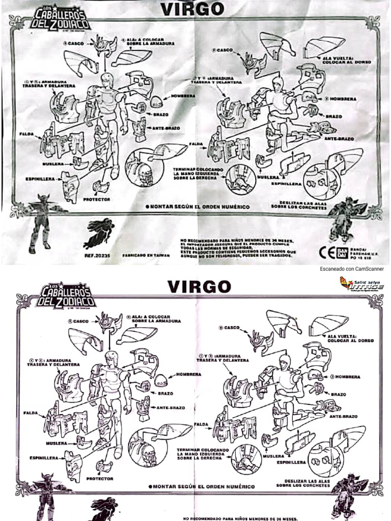 Instructivo Virgo Vintage | PDF