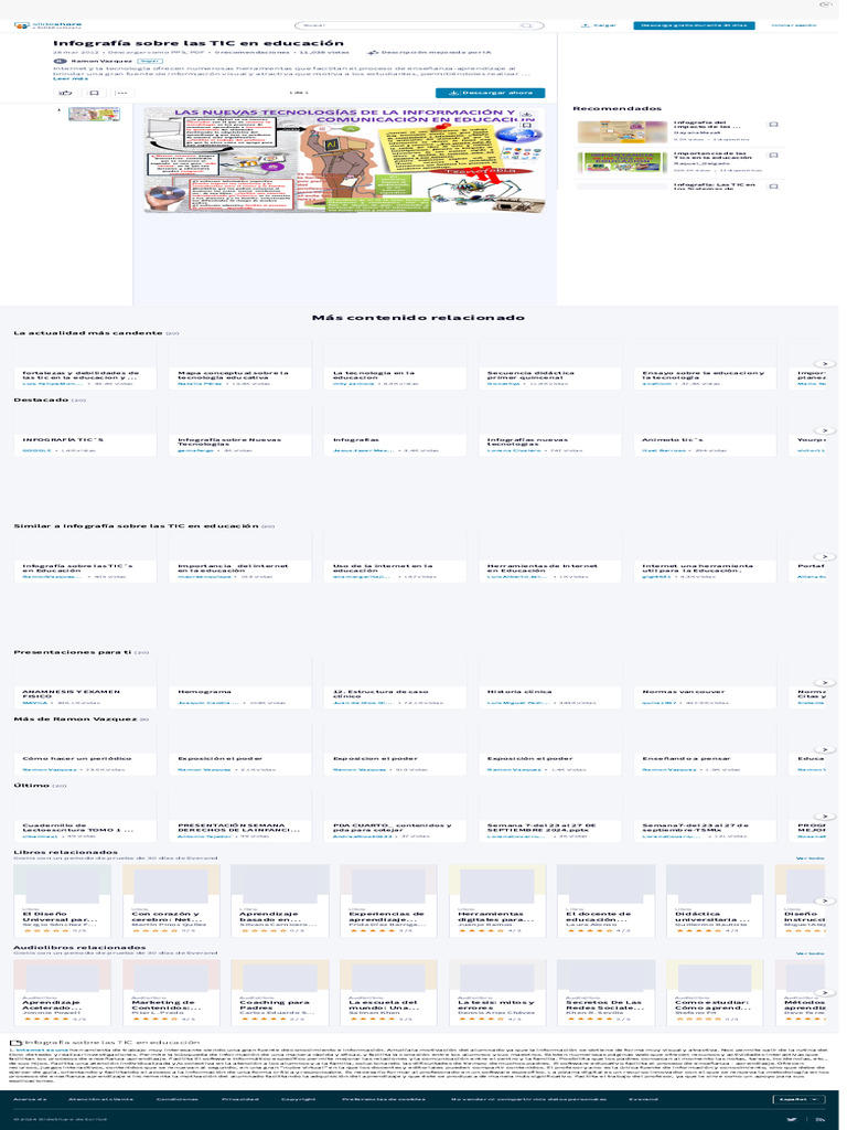 Infografía TIC en Educación: Beneficios | PDF | Enseñando | Maestros