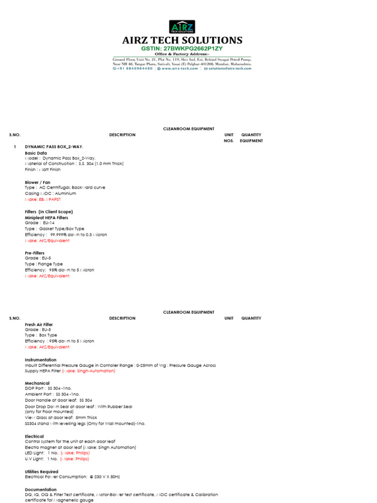 QTN Airz 0246 R0 DPB 2-Way | PDF | Door | Manufactured Goods