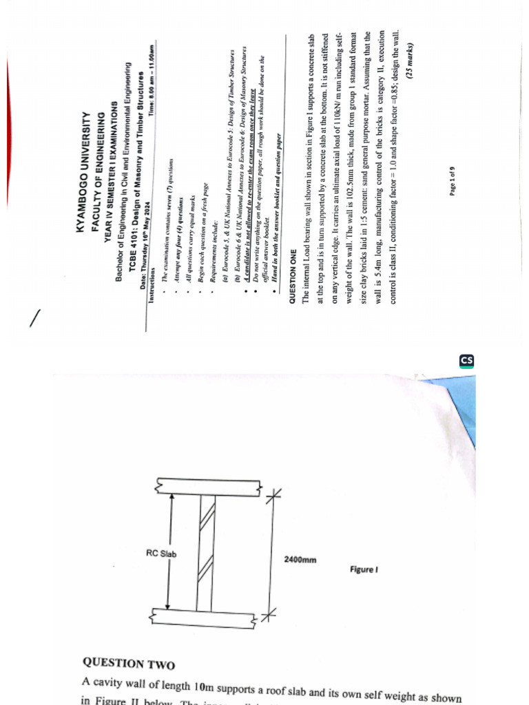 Design of Masonry and Timber Structures | PDF