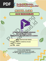 Modul Ajar PAUD: Wow Ada Hujan | PDF