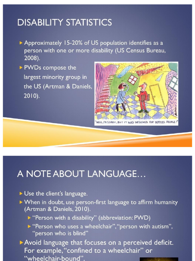 Counseling Persons Wih Disability | PDF
