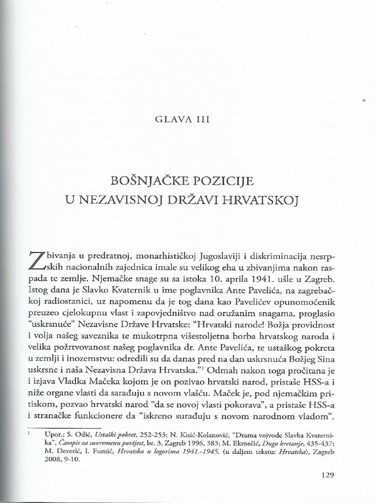 3.bošnjaci I Antifašizam-Glava III | PDF