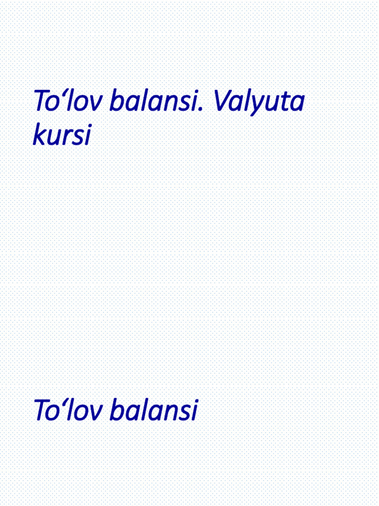 15 Mavzu. Makroiqtisodiyot Taqdimot | PDF