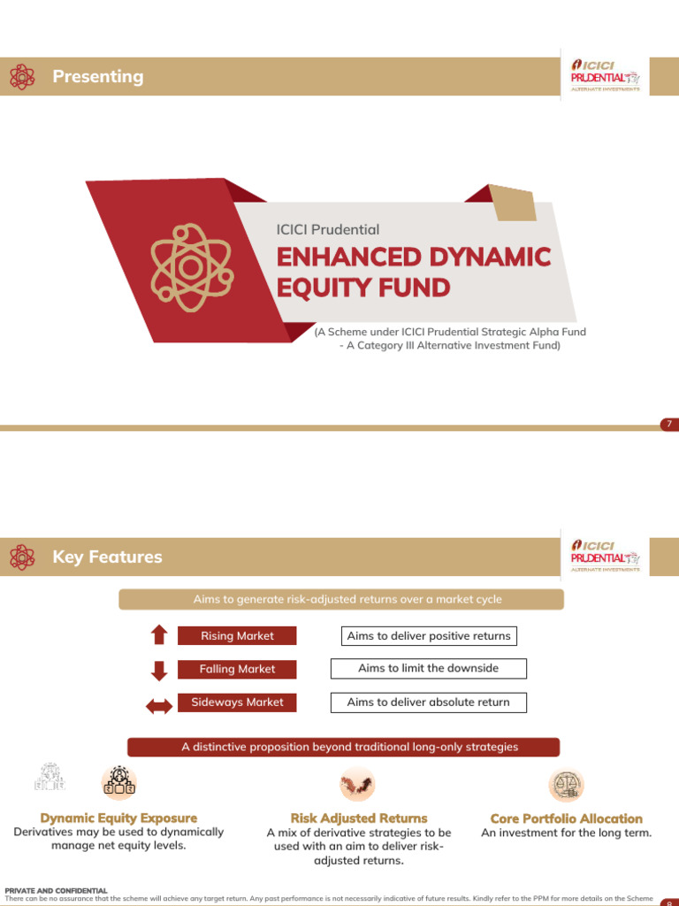 ICICI Prudential Enhanced Dynamic Equity Fund | PDF