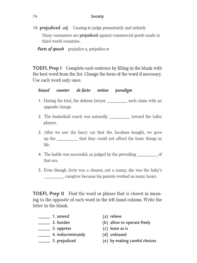 TOEFL Guide | PDF