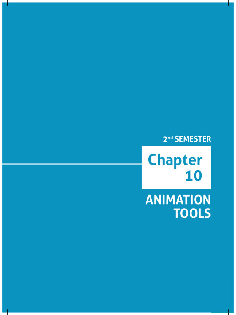 Animation Chapter 1.1 - Basic Tools | PDF | Computer Animation | 3 D ...