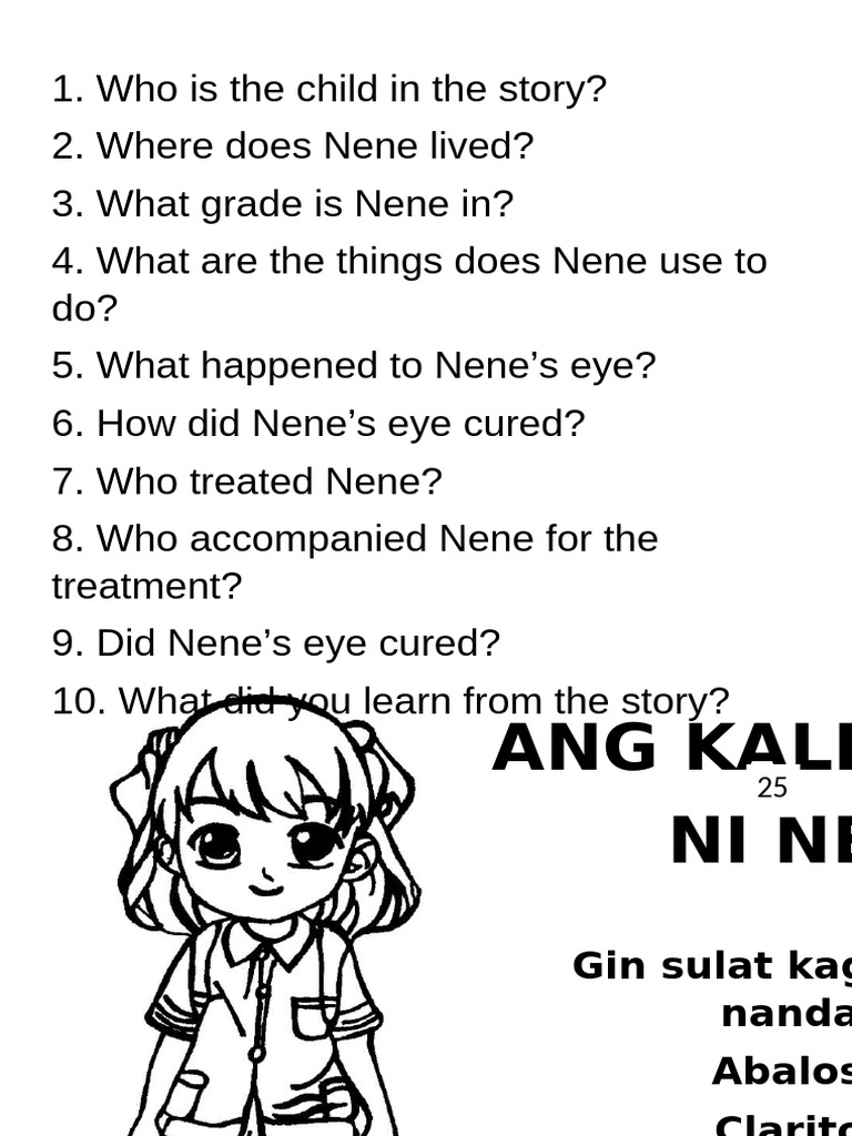 ANG KALIMUTAW NI NENE (AutoRecovered) | PDF