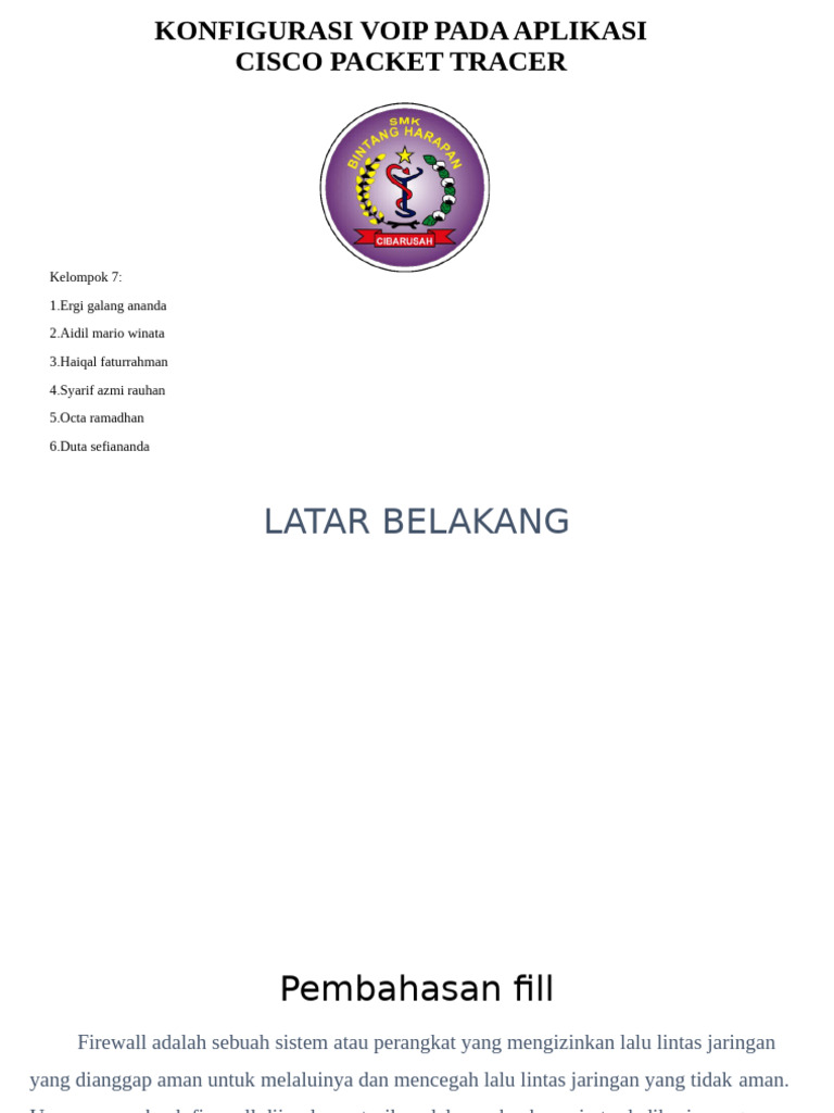 PPT KELOMPOK 1 TLJ VOIP | PDF