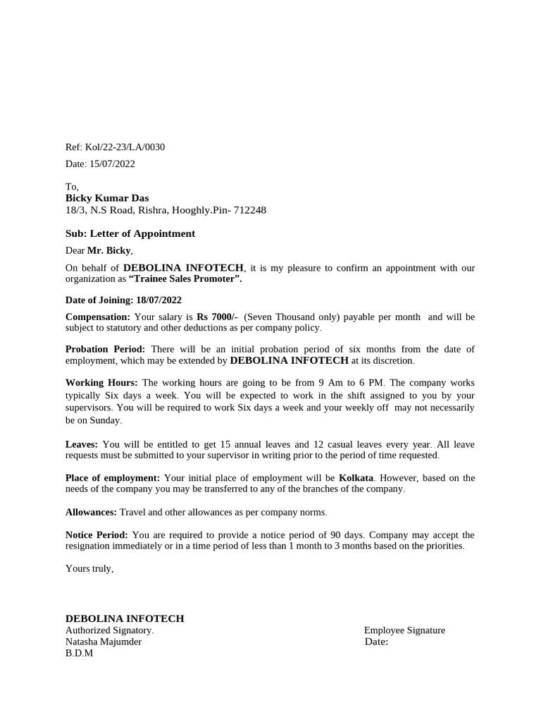 Bicky Kumar Das - Debolina Infotech | PDF