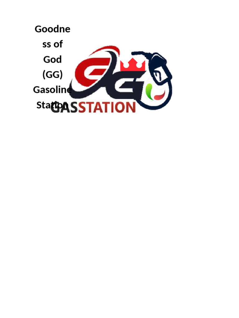 Layout Logo GG Gasoline STation | PDF