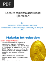 Malaria | PDF | Plasmodium | Malaria
