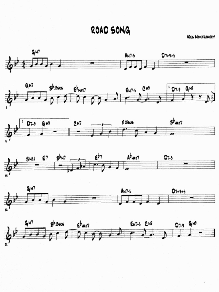 Road Song | PDF