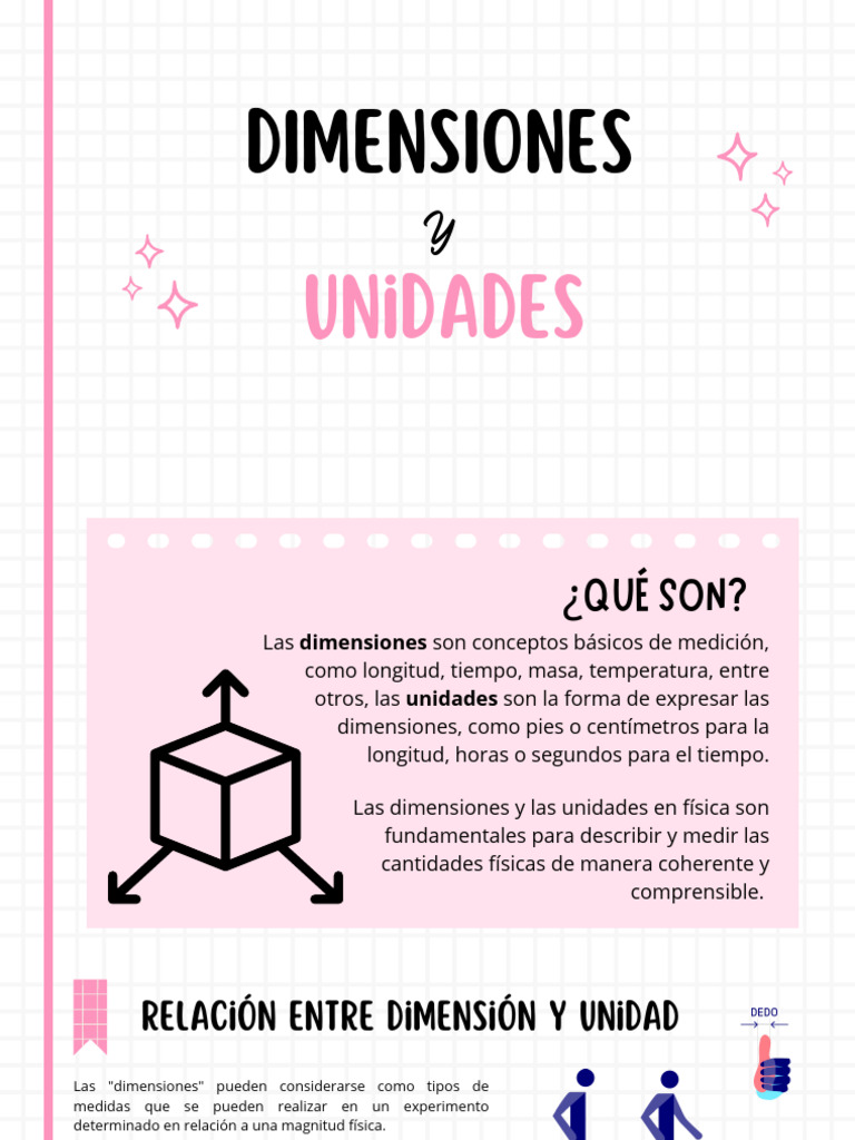Dimensiones y Unidades en Física | PDF | Sistema Internacional de ...