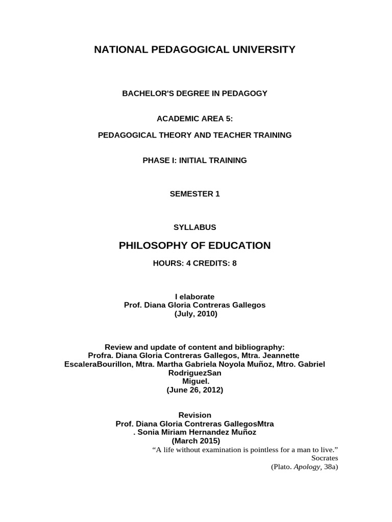 Philosophy Of Education Pdf Philosophy Of Education Epistemology