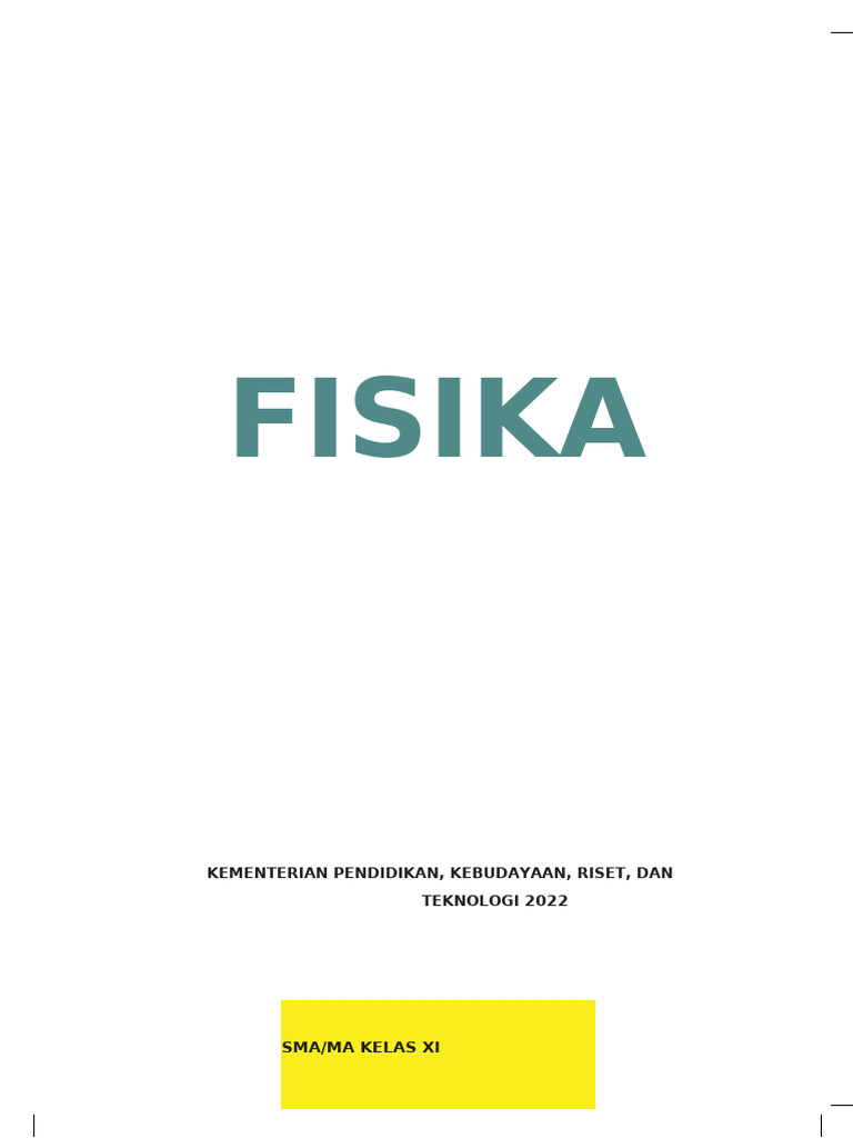 Fisika Bs Kls Xi | PDF