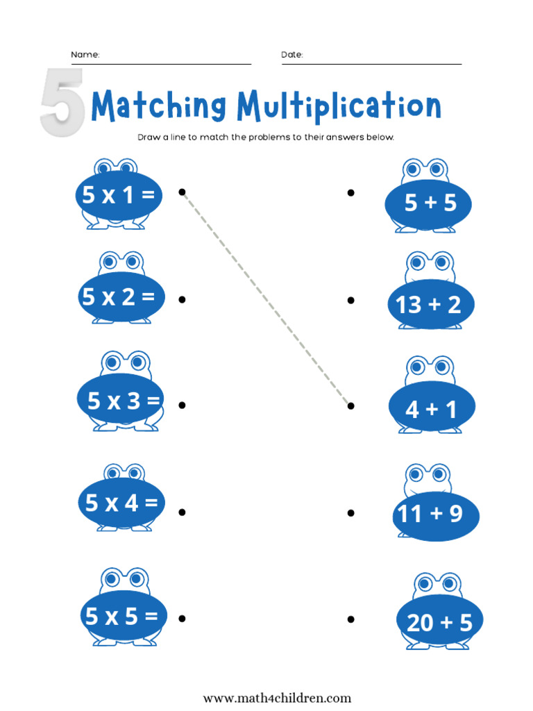 Multiplication X 5 | PDF