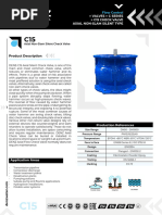 Mokveld Product Sheet Axial Check Valve Water | PDF