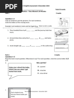 ks2 English 2023 Reading Answer Booklet | PDF