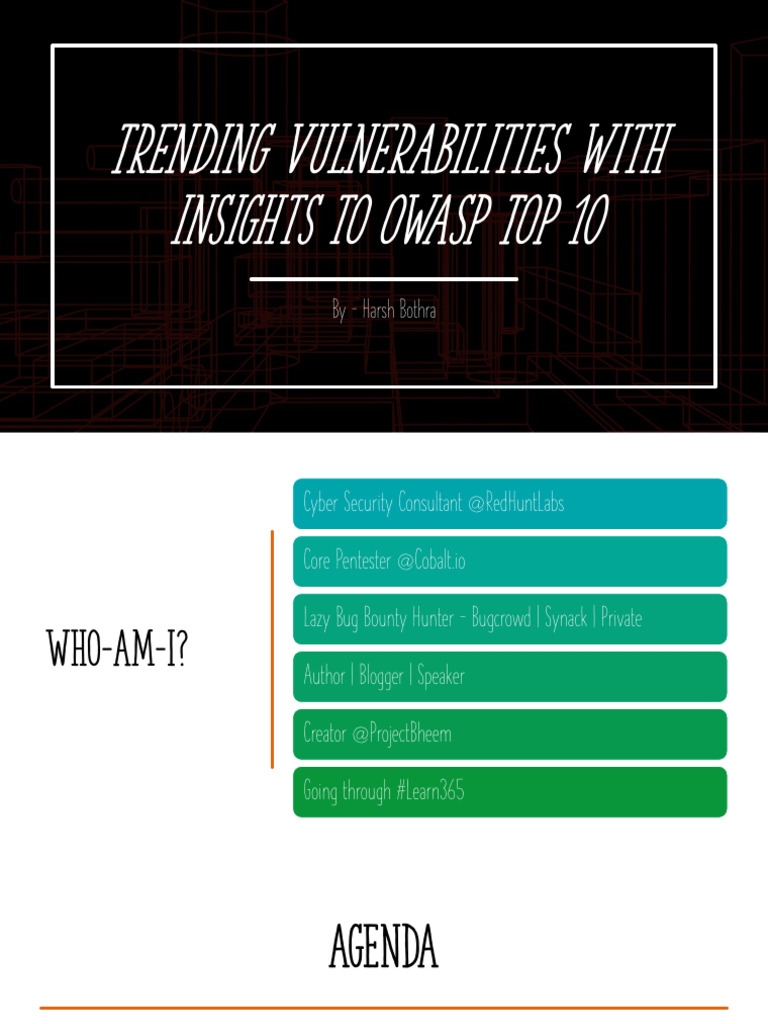 Trending_Vulnerabilities_with_Insights_to_OWASP_TOP_10 | PDF