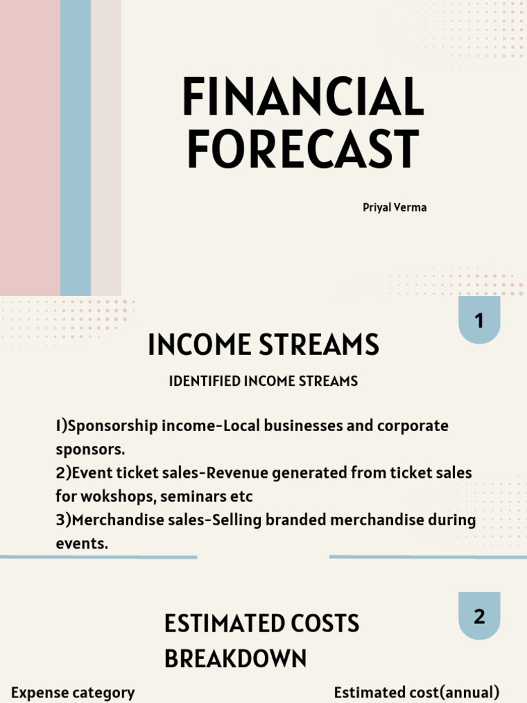 2024 Financial Forecast for Events | PDF