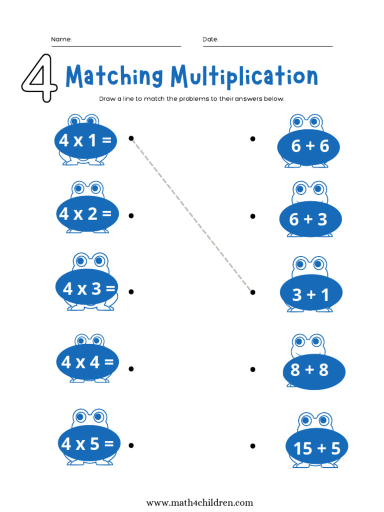 Multiplication X 4 | PDF