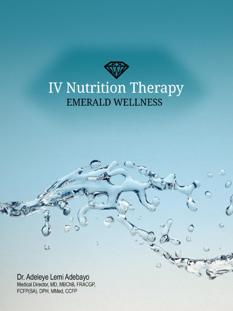 IV Nutrition Therapy: Health Benefits Guide | PDF | Injection (Medicine ...
