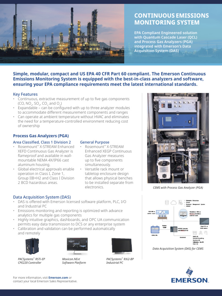 Cems Emerson | PDF | Laser | Gases