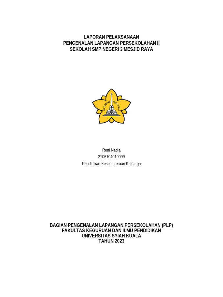 Laporan PLP 2 -1 | PDF