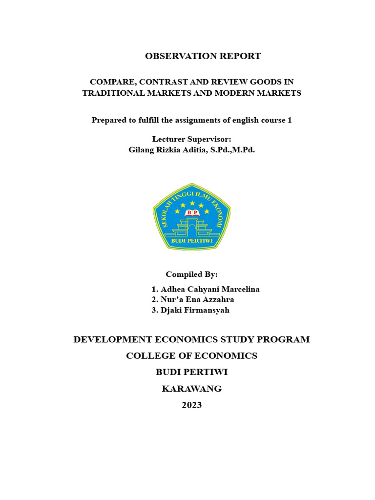 Field Study Report Group 1 EP 02 Rev. | PDF | Plural | Grammatical Number