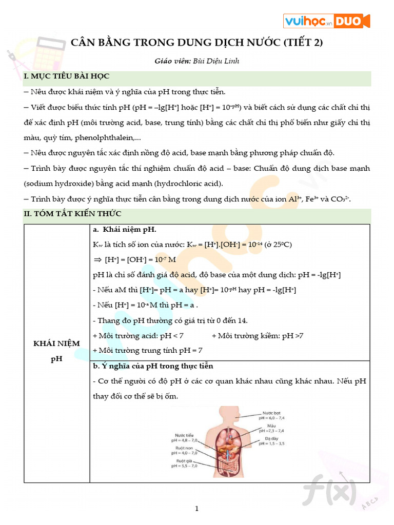 1726455726 Pht Can Bang Trong Dung Dich Nuoc Tiet 2 | PDF