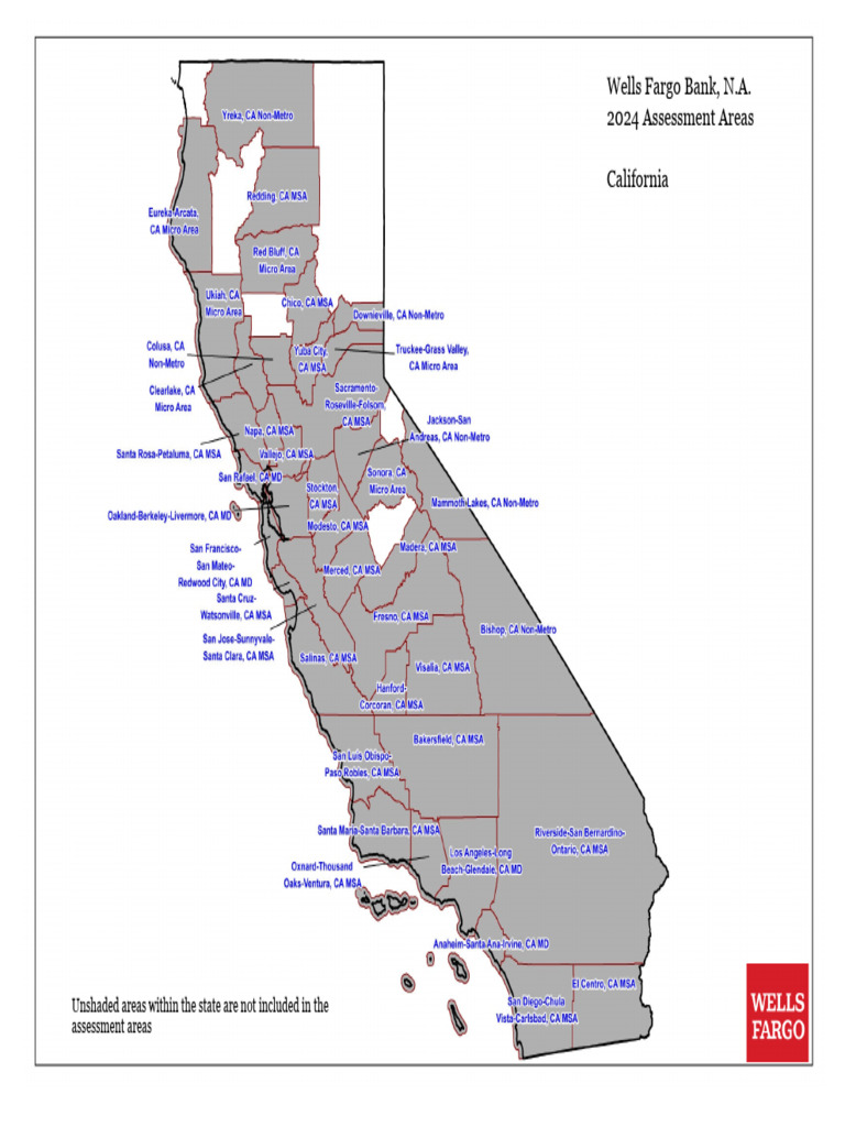 CA - Assessment Area Map | PDF