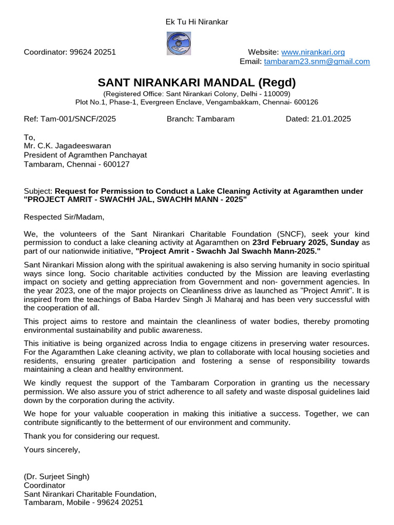 Lake Cleaning Initiative at Agaramthen | PDF | Natural Environment