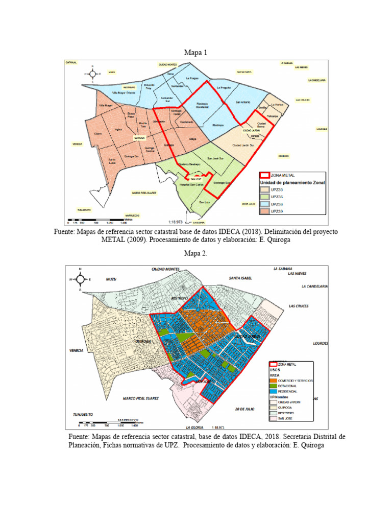 Mapas Proyecto METAL | PDF