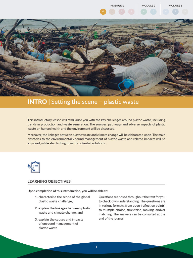 Understanding Global Plastic Waste Issues | PDF | Plastic | Polyethylene