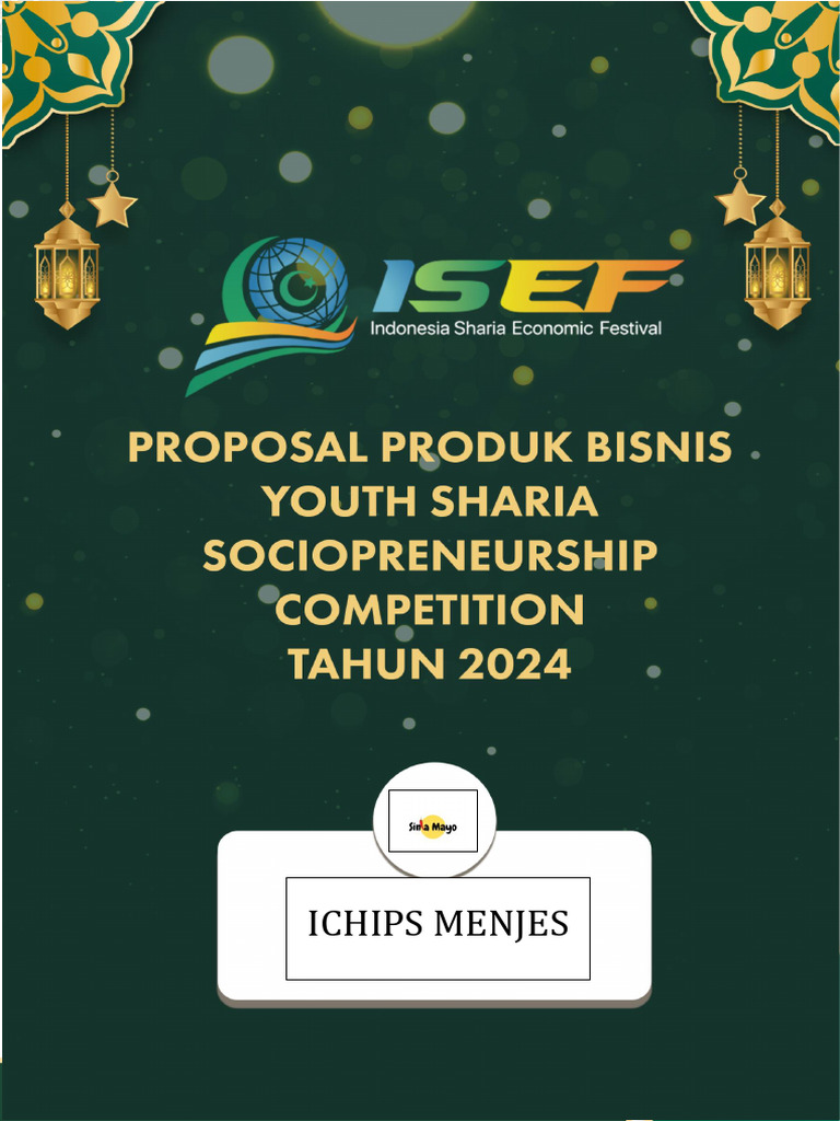 Format Proposal YSSC ISEF 2024 Siap Kirim | PDF