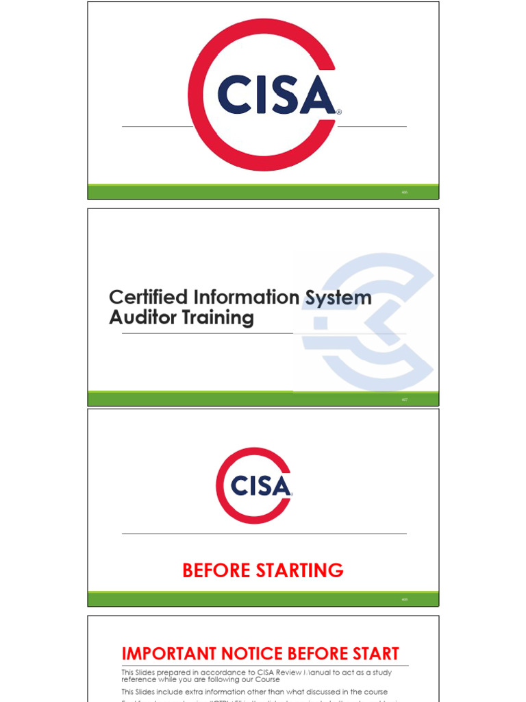 Domain 4 - CISA | PDF | Computer Security | Security
