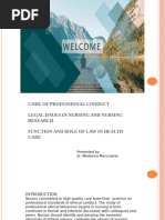 The ICN Code of Ethics For Nurses | PDF | Self-Improvement