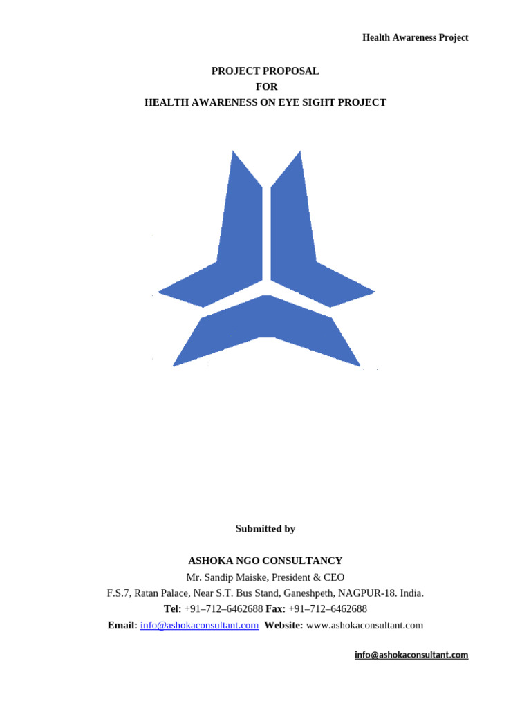 Health Awareness Project | PDF | Visual Impairment