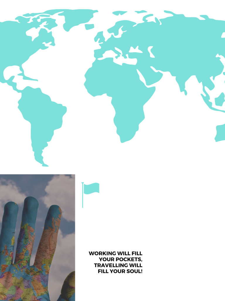 Turquoise Map Travel Trifold Brochure (1) | PDF