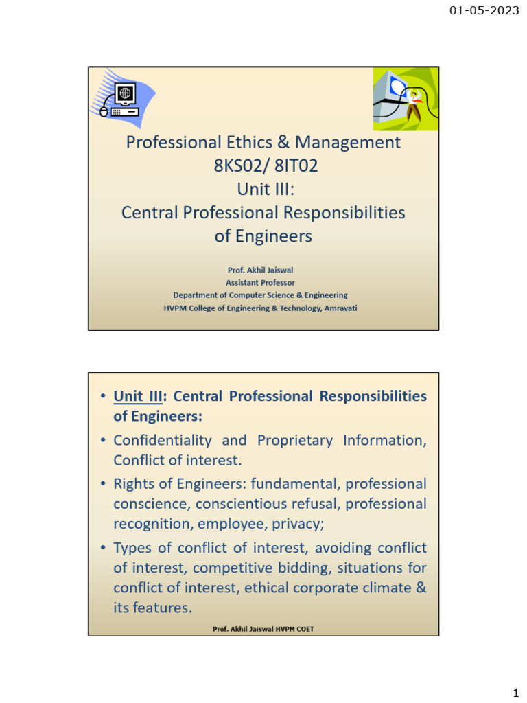 PEM_Unit_3 | PDF | Professional Ethics | Social Ethics