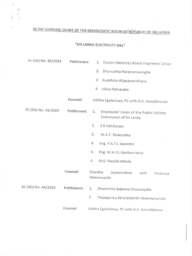 Ditermaination CEB Bill | PDF