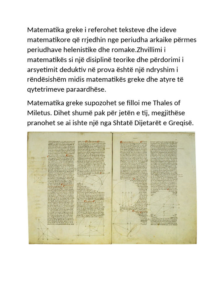 Matematika Greke Info | PDF