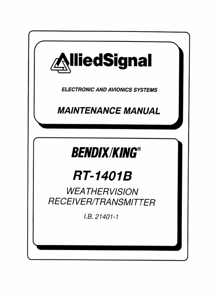 RT-1401B - I.B 21401-1 | PDF