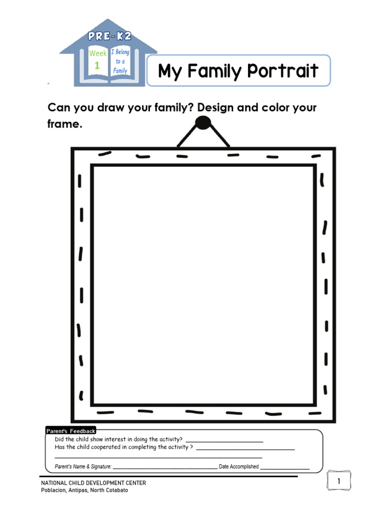 Child Assessment Card Template | PDF | Child Development | Family