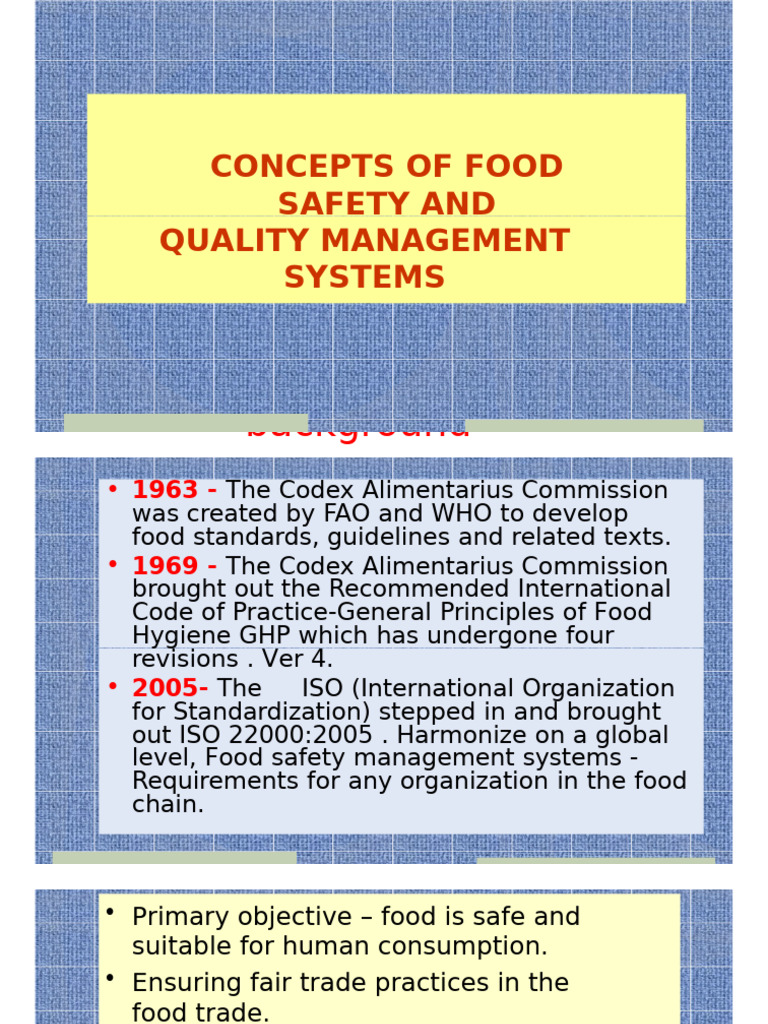 2.3 QMS PRP | PDF | Food Safety | Hazard Analysis And Critical Control ...