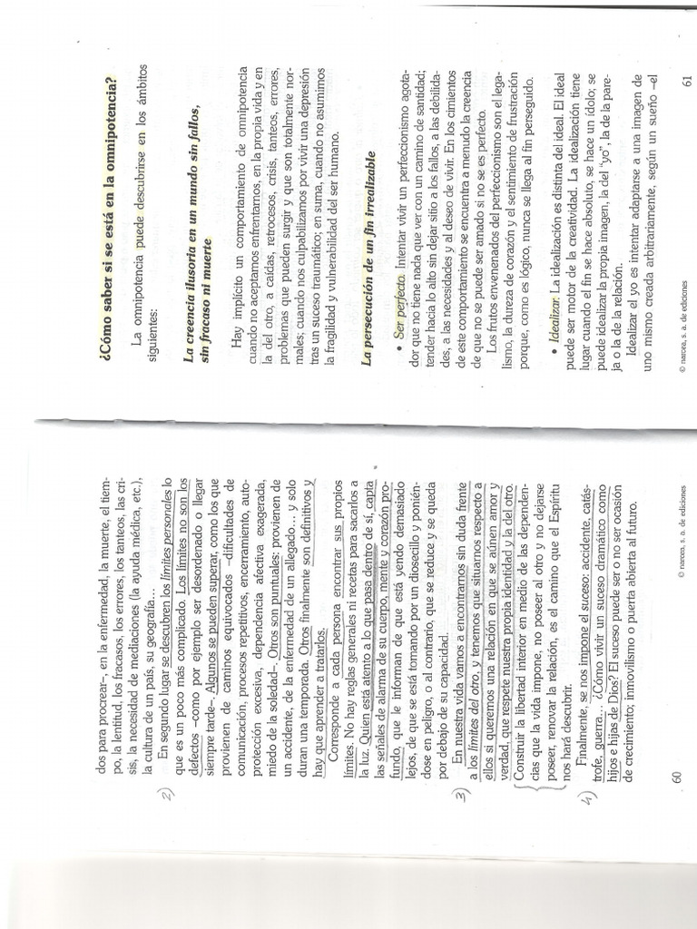 3 3 Libro de Simone Pacot Volver a la vida La omnipotencia pp. 61 a 78 | PDF